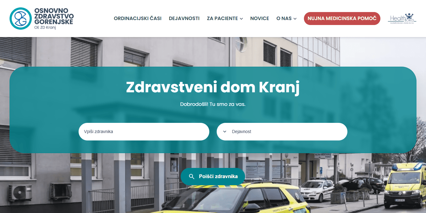 Dobrodošli na naši novi spletni strani! - Kranj - OZG